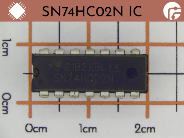 SN74HC02N Firedoble 2-inngang NOR-porter - Fibel