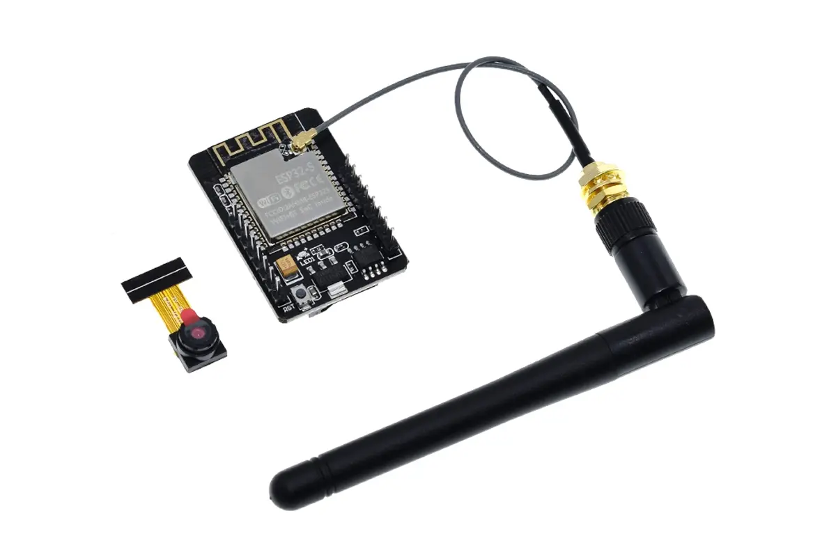 ESP32 CAM med antenne - Fibel