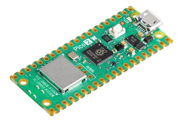 Raspberry Pi Pico 2 W – Kraftig mikrokontroller med Wi-Fi